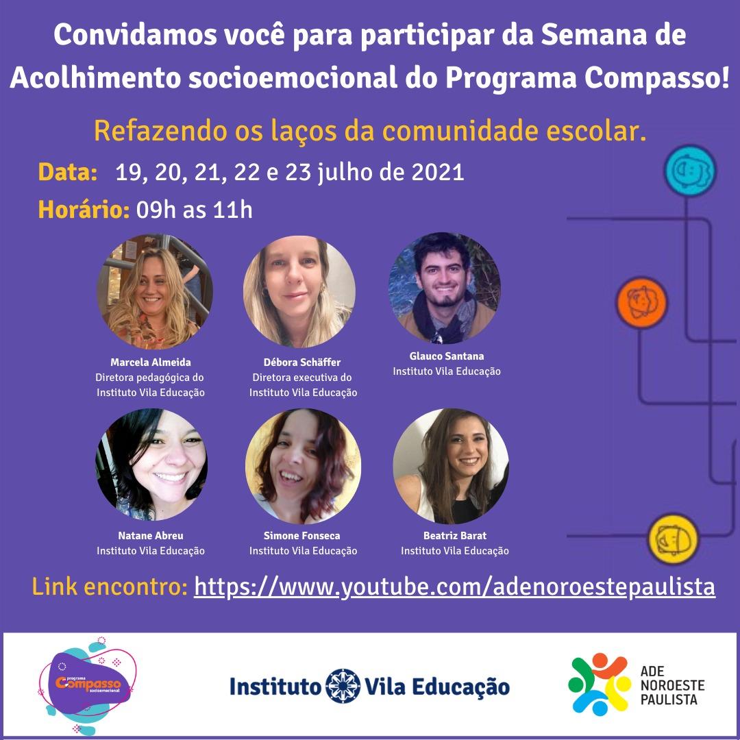 ADE Noroeste Paulista promoverá semana formativa voltada ao acolhimento ...