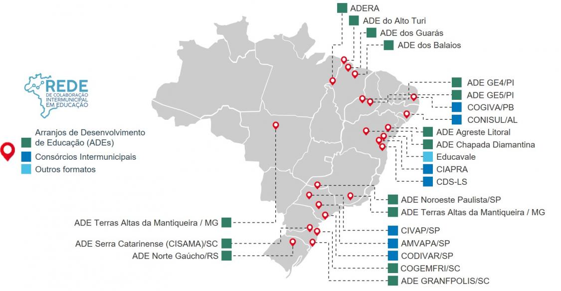O que é a Rede? - Rede de Colaboração Intermunicipal em Educação